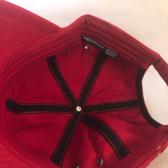 Accessories | Red Ball Cap | Poshmark